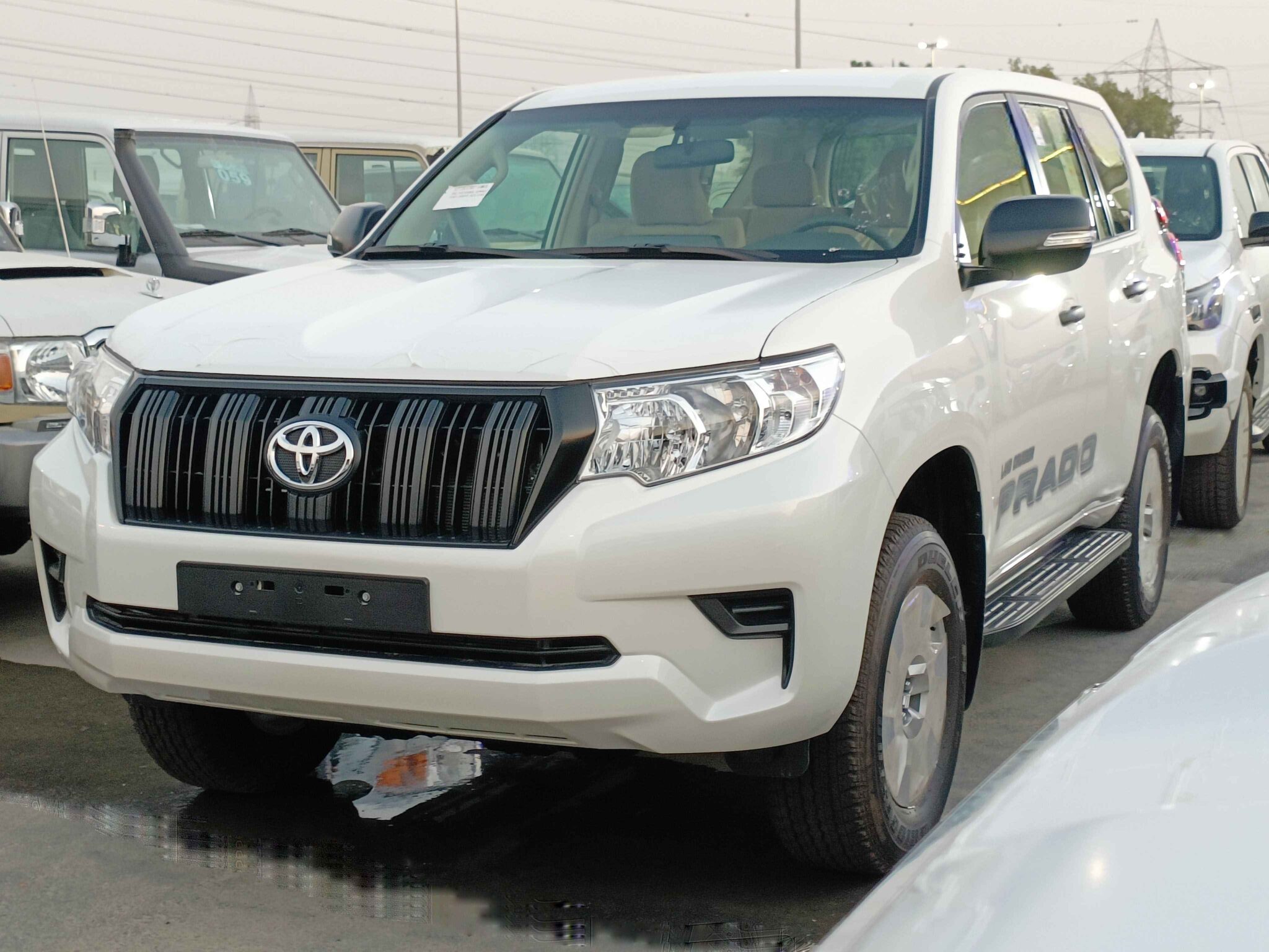 Toyota Prado TX 2022 2.7P White | Monstro Hard