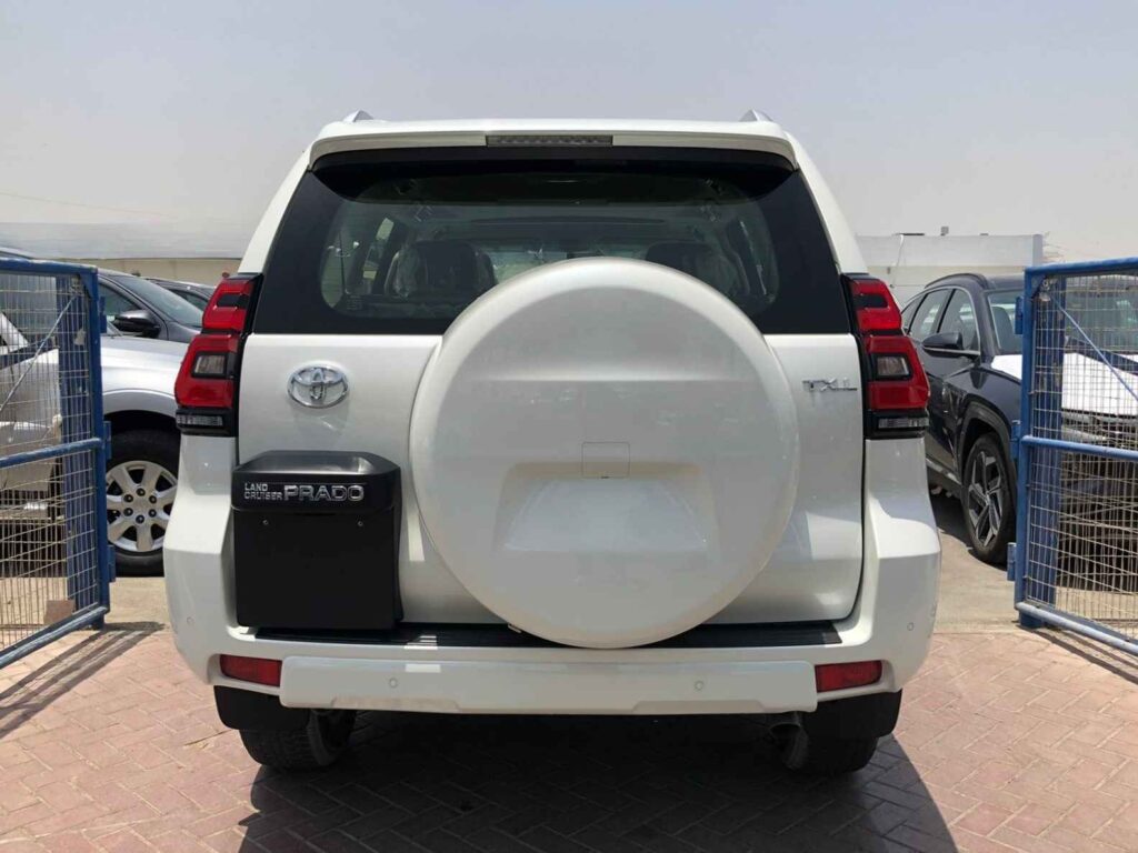 Toyota Prado TXL Full Option 2022 4.0P White — Monstro Hard